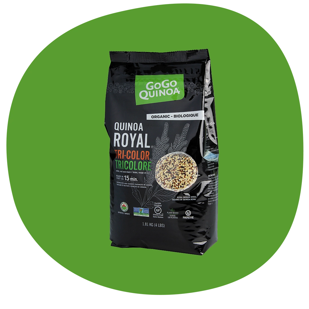 Organic Royal Quinoa - Tri-Color – GoGo Quinoa