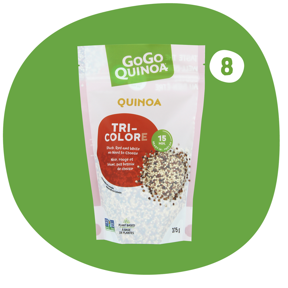 Conventionnal Quinoa - Tri-Color - 375 g – GoGo Quinoa