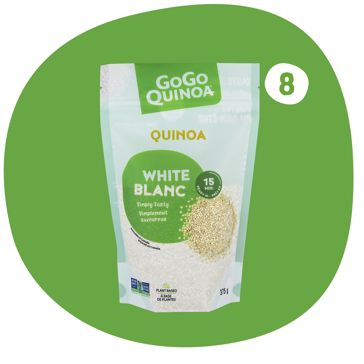 Conventional Quinoa - White - 375 g – GoGo Quinoa
